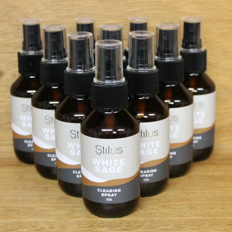10 PACK + 1 FREE white sage clearing spray 100ml - Stilus