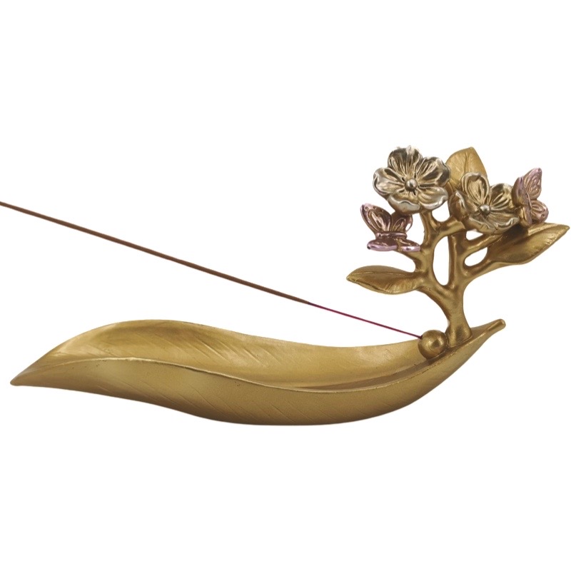 Incense Holder Flower Leaf 24cm - Stilus